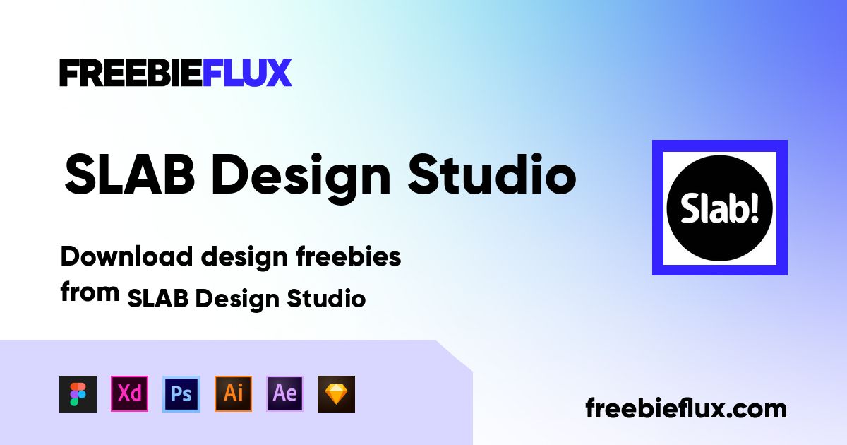 8 freebies for Figma, Adobe XD and Sketch by SLAB Design Studio