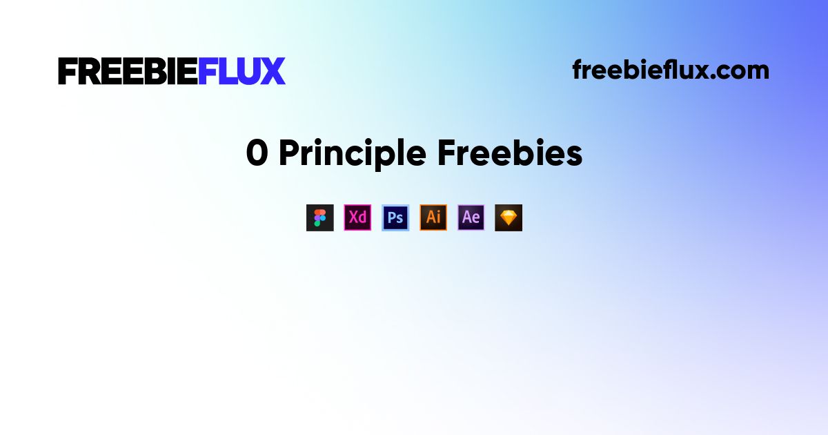 0 Principle freebies. Free templates for Principle