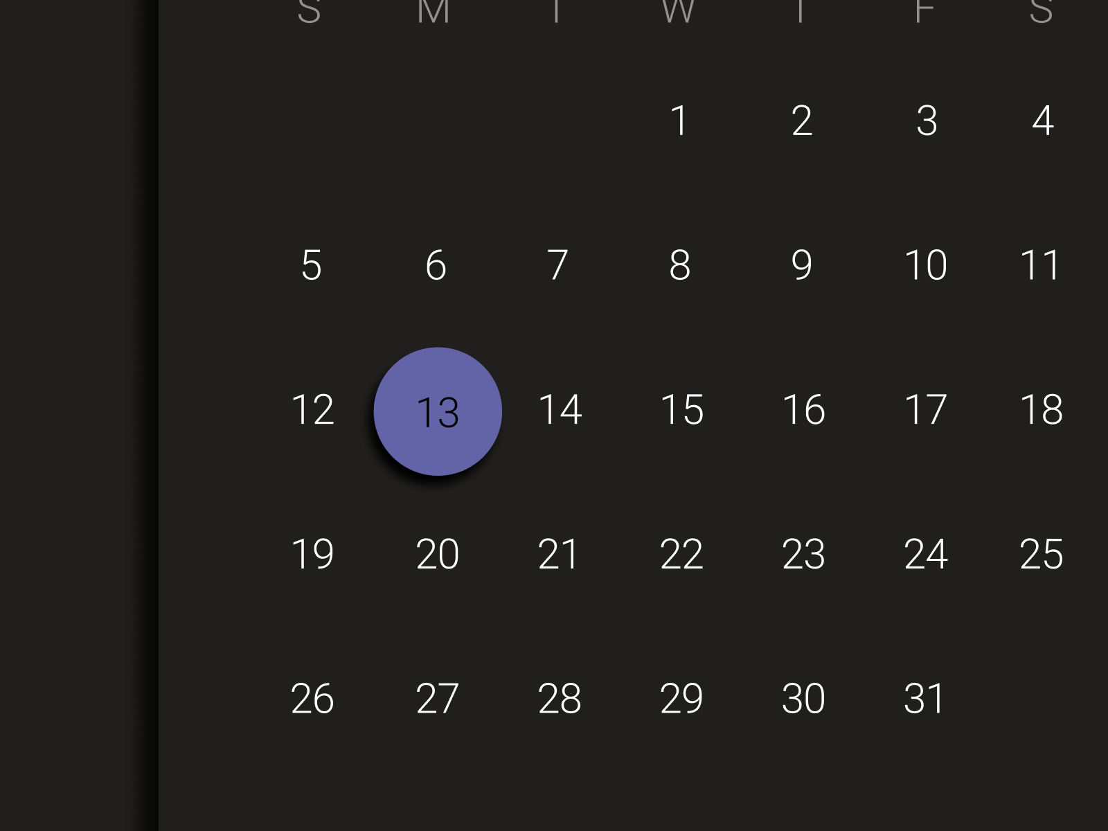 Android Calendar freebie for Figma and Adobe XD