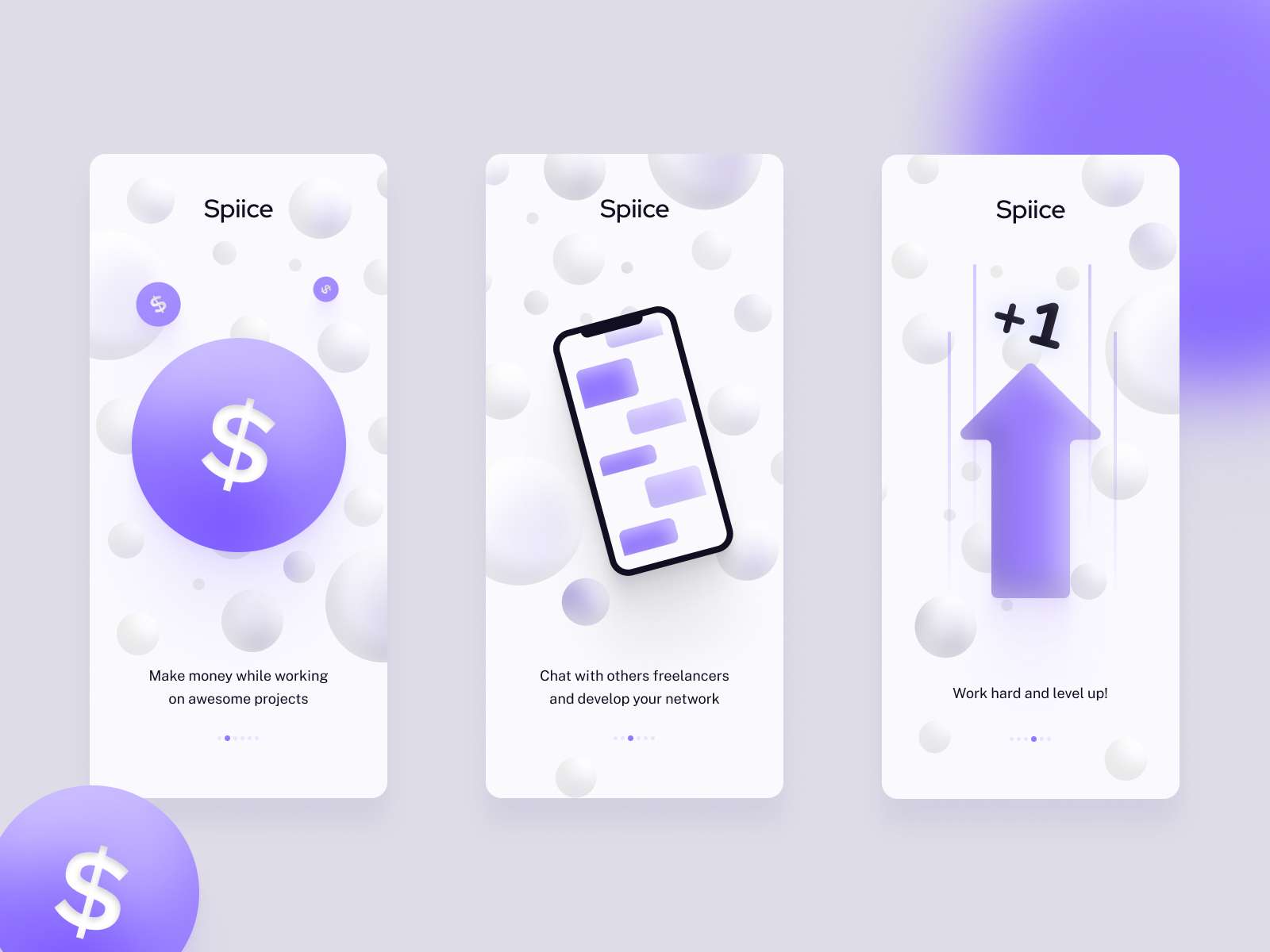 Freelance Platform UI Kit freebie for Figma and Adobe XD