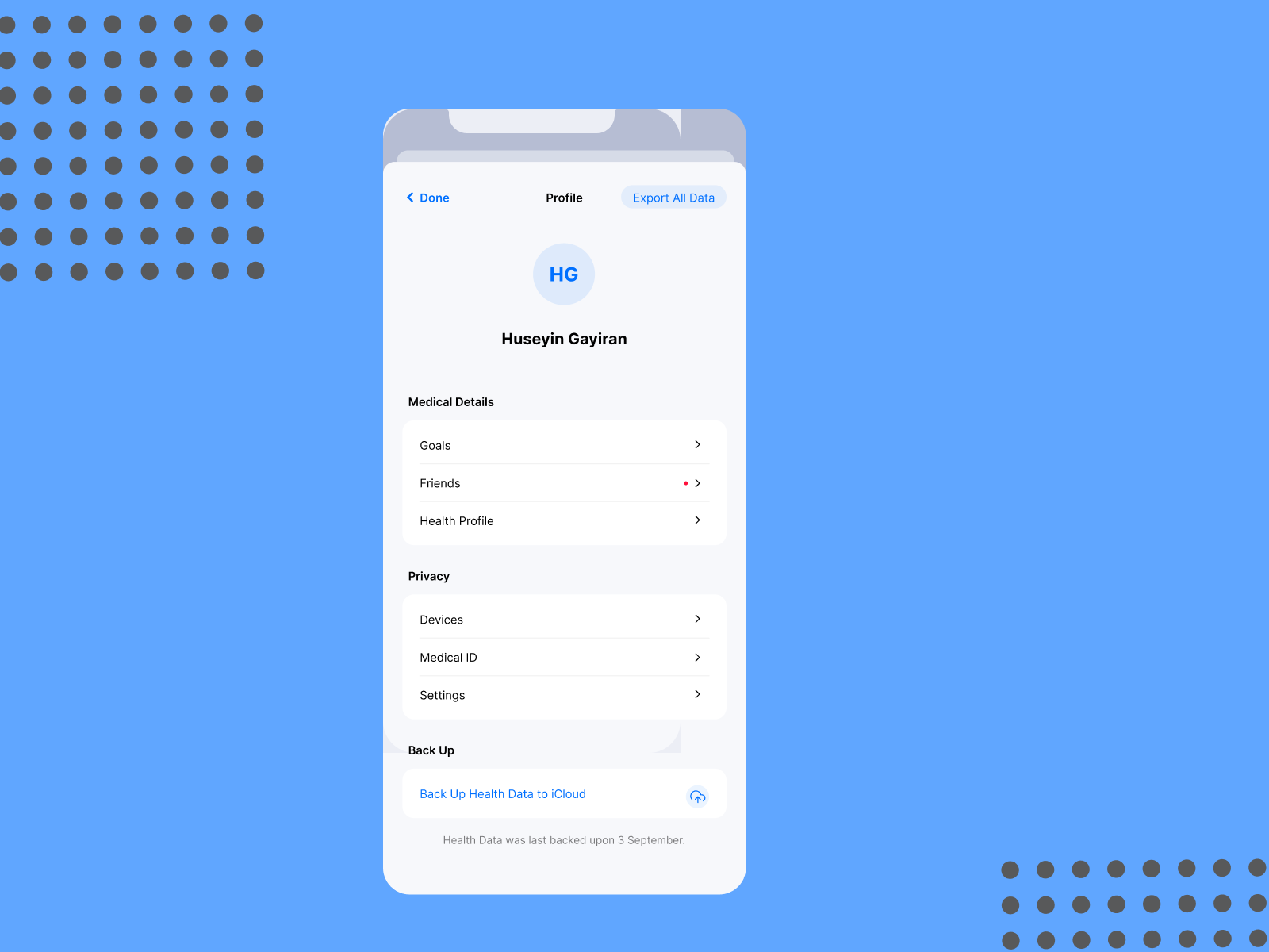 Health App UI Kit freebie for Figma and Adobe XD
