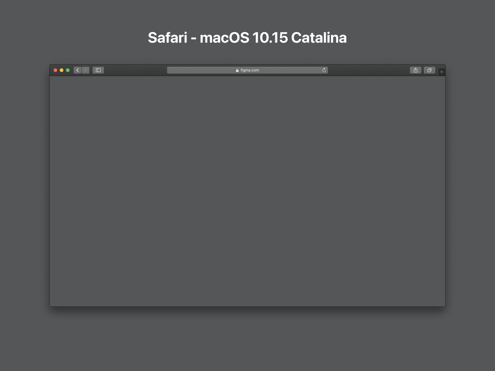 macOS Browser UI Kit freebie for Figma and Adobe XD