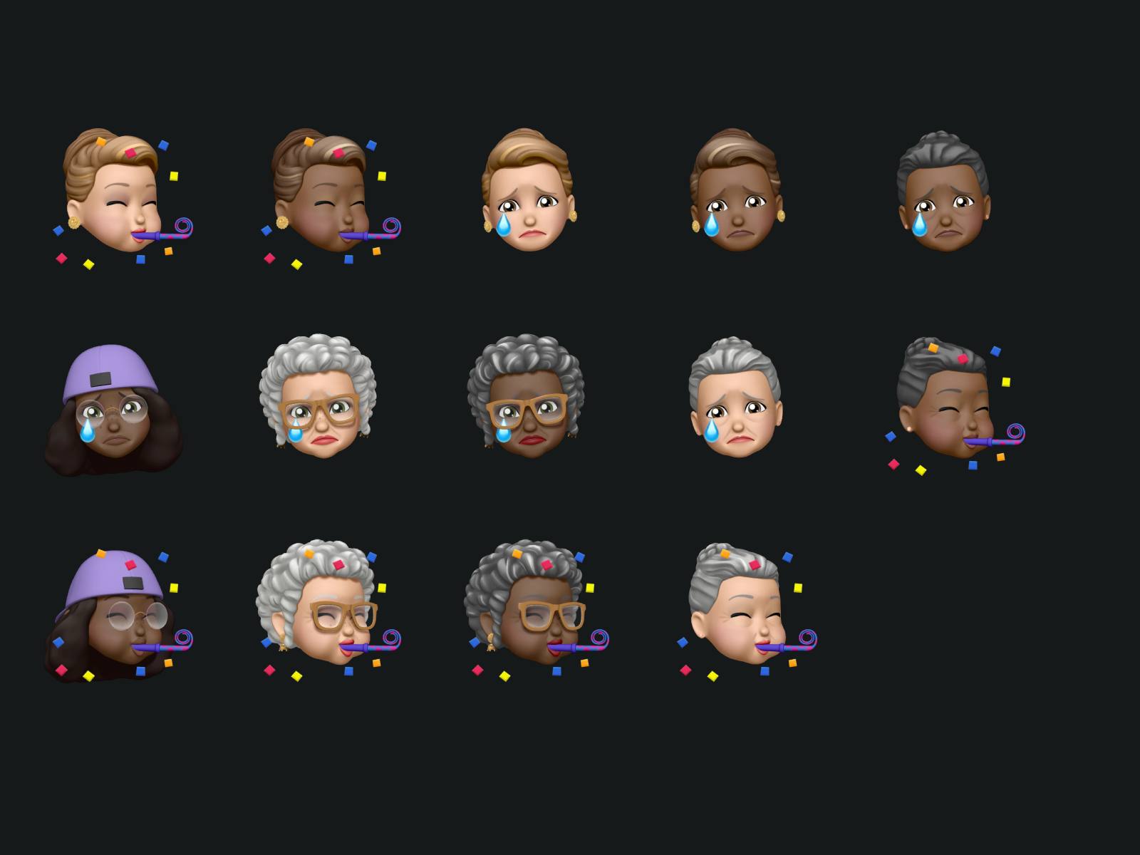 Memoji Icon Pack (+1500) freebie for Figma and Adobe XD