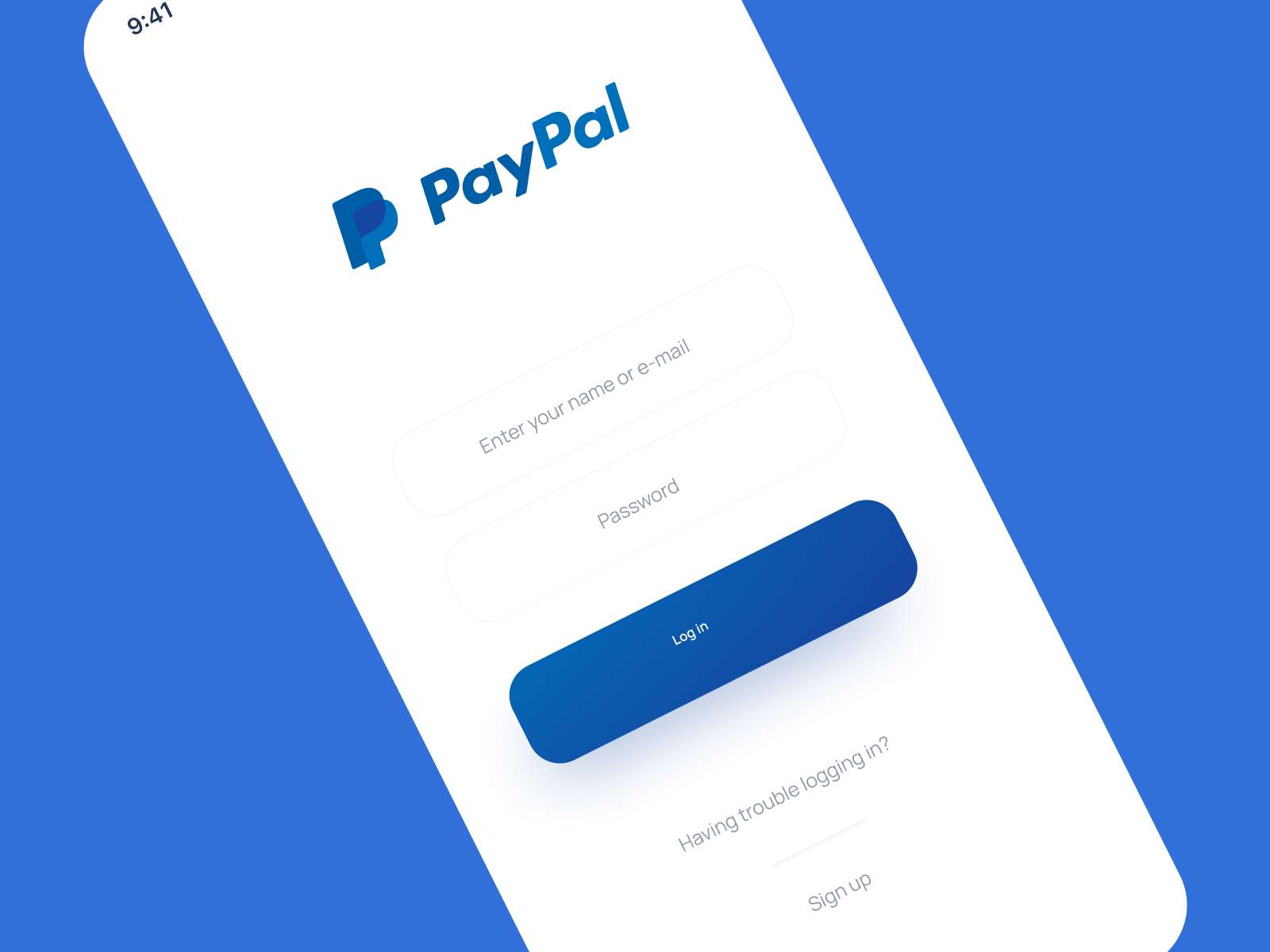 Paypal Redesign freebie for Figma and Adobe XD