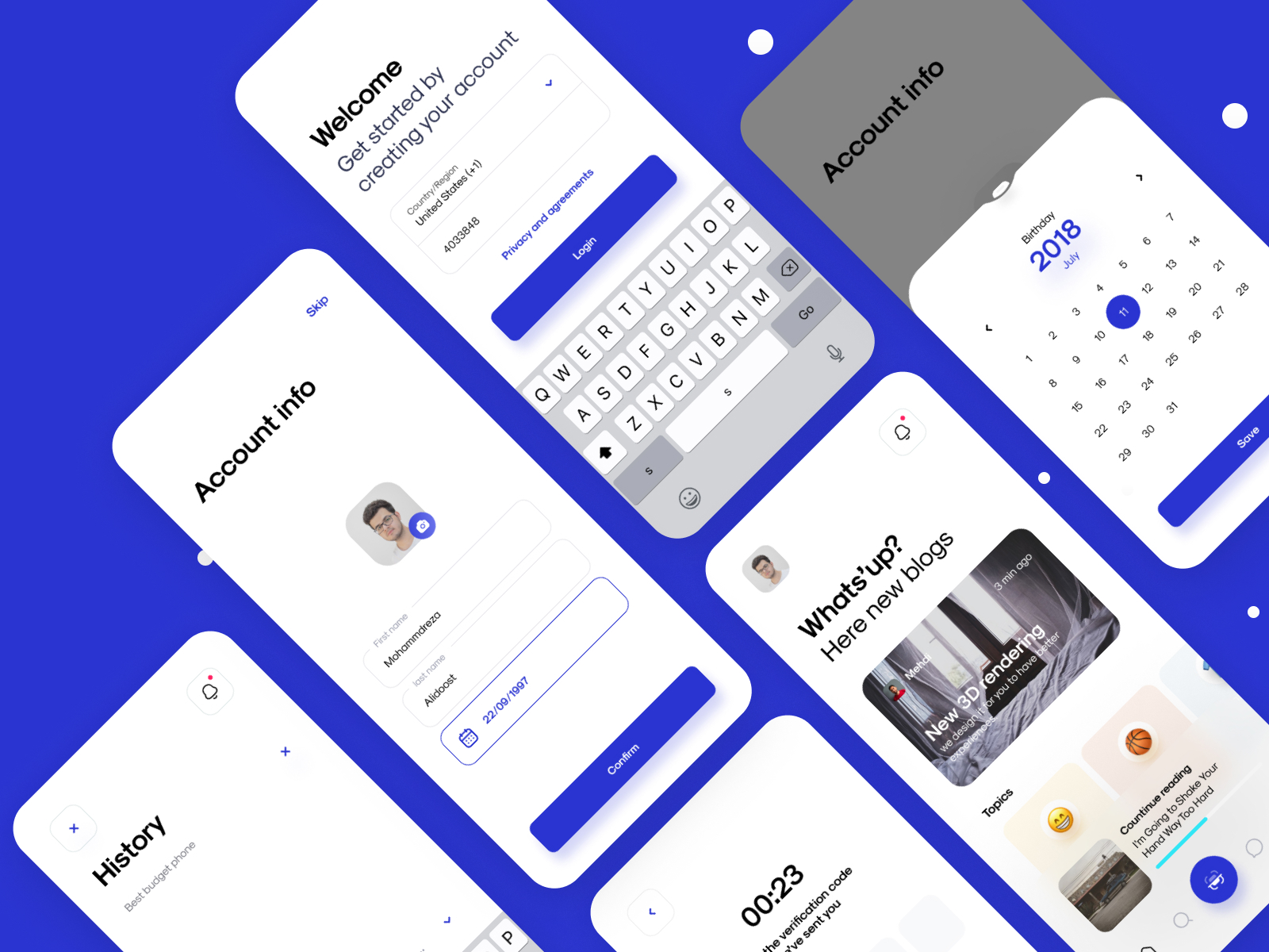 Zone UI Kit freebie for Figma and Adobe XD