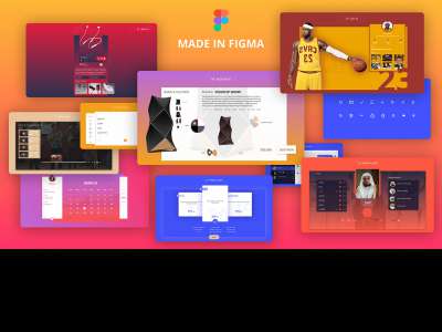1 figma ui kits freebies | FreebiesFlux